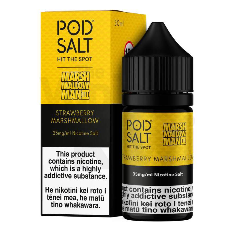 Strawberry Vanilla AKA Strawberry Marshmallow • Pod Salt • NIC SALTS ...