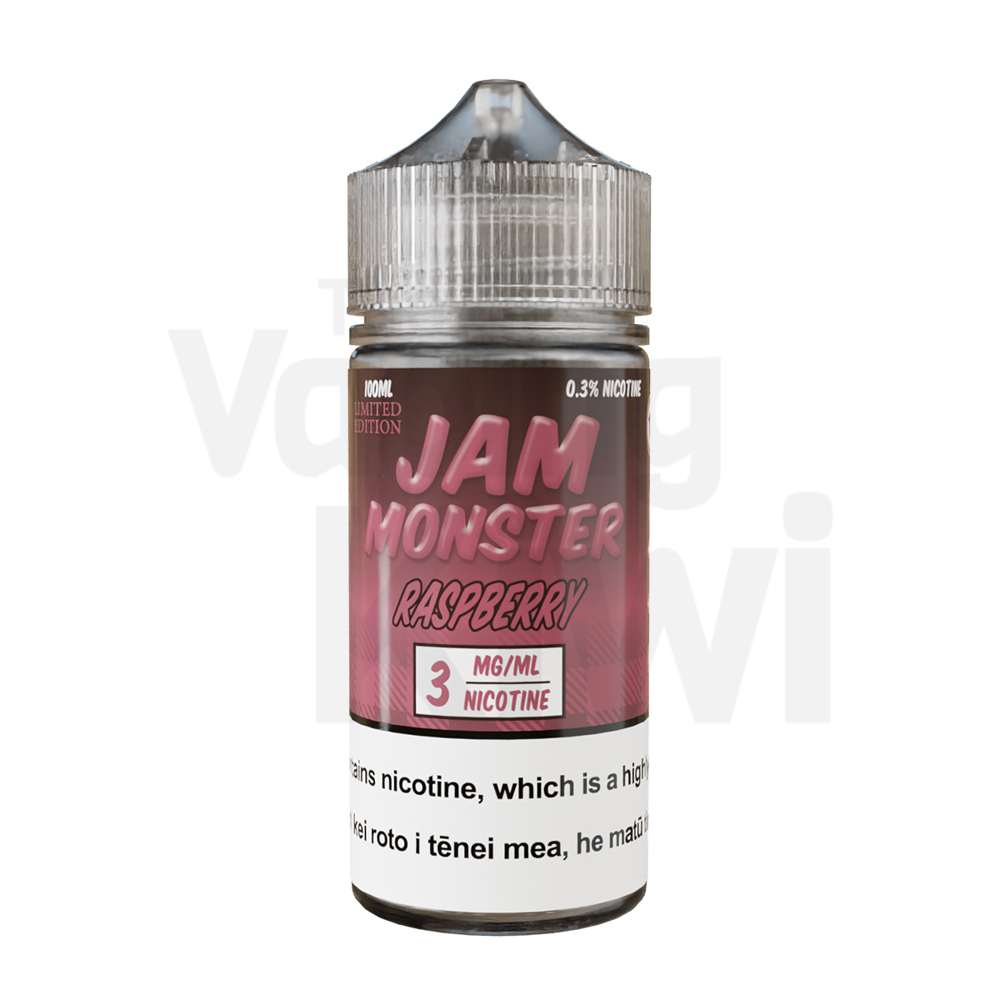 Raspberry Jam VG HEAVY by Jam Monster - The Vaping Kiwi