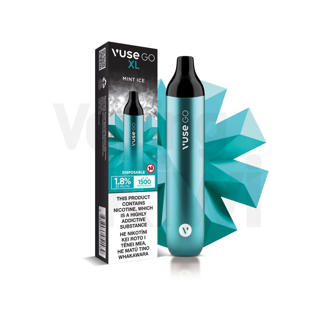 Mint Ice • Vuse Go XL • Disposables - The Vaping Kiwi