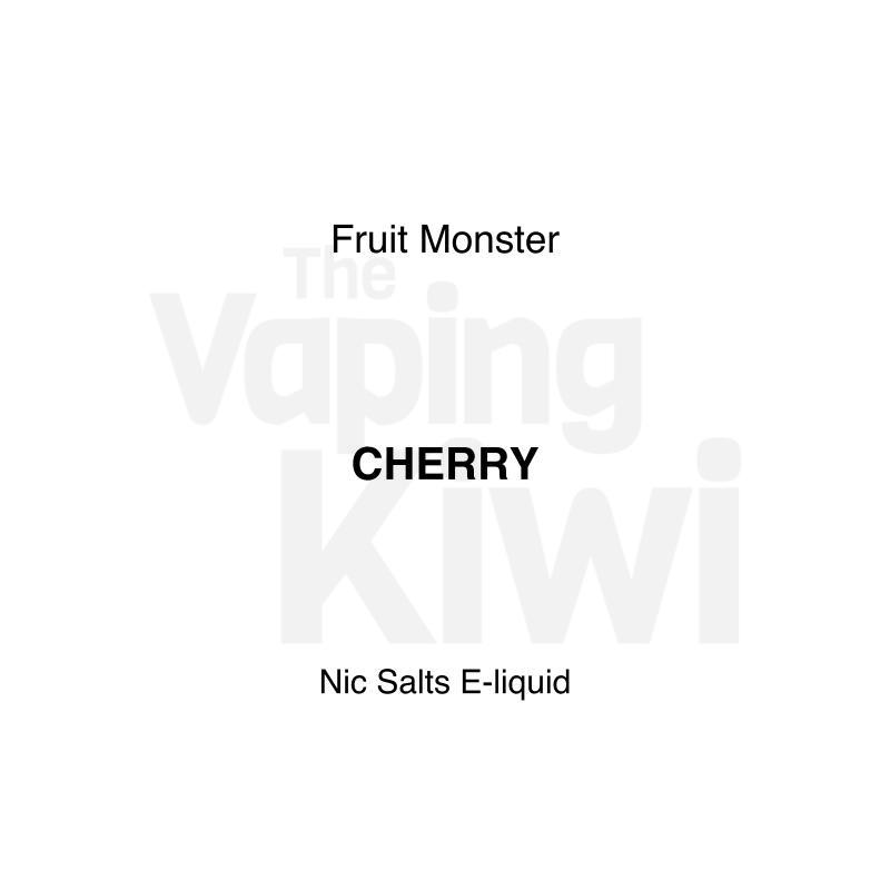 Cherry AKA Black Cherry • Fruit Monster • NIC SALTS - The Vaping Kiwi