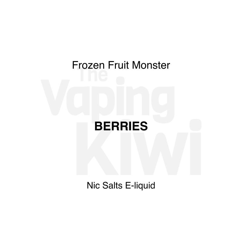 Berries AKA Mixed Berry Ice • Frozen Fruit Monster • NIC SALTS - The ...