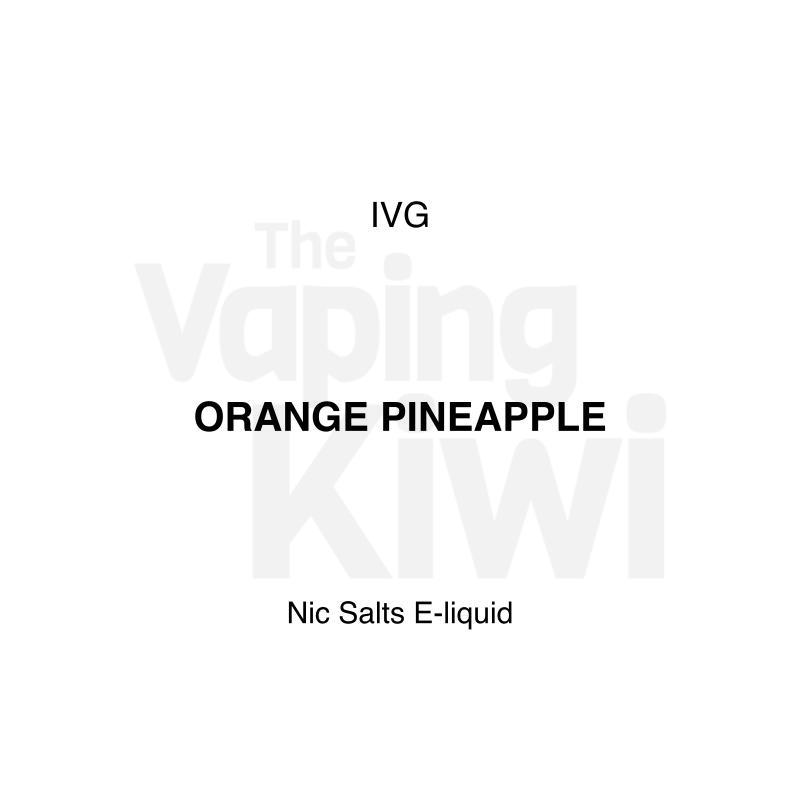 Orange Pineapple AKA Rio Rush • IVG • NIC SALTS - The Vaping Kiwi
