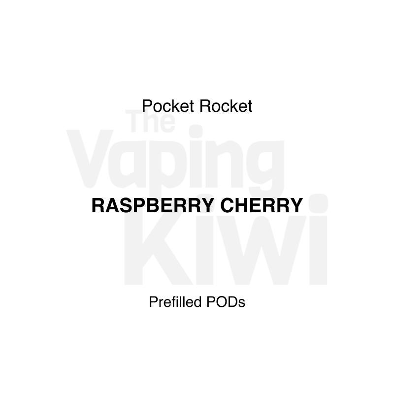 Raspberry Cherry • Pocket Rocket Refill POD - The Vaping Kiwi