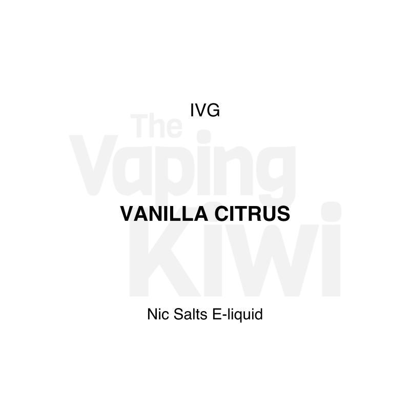 Vanilla Citrus AKA Cola Ice • IVG • NIC SALTS - The Vaping Kiwi